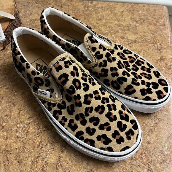 Vans | Shoes | Cheetah Print Vans | Poshmark